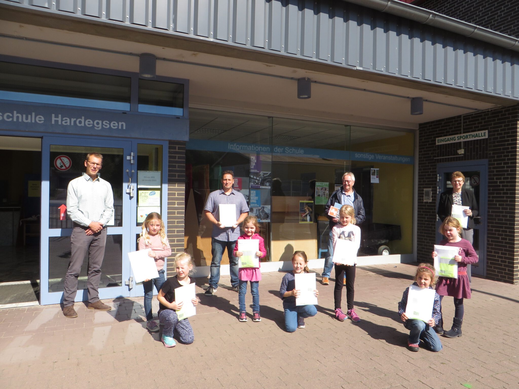 Sicherheitpakete für die Erstklässler – Grundschule Hardegsen